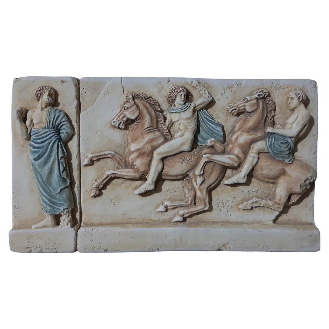 The Parthenon Frieze Sculpture Wall Hang Museum Replica Statue - Etsy