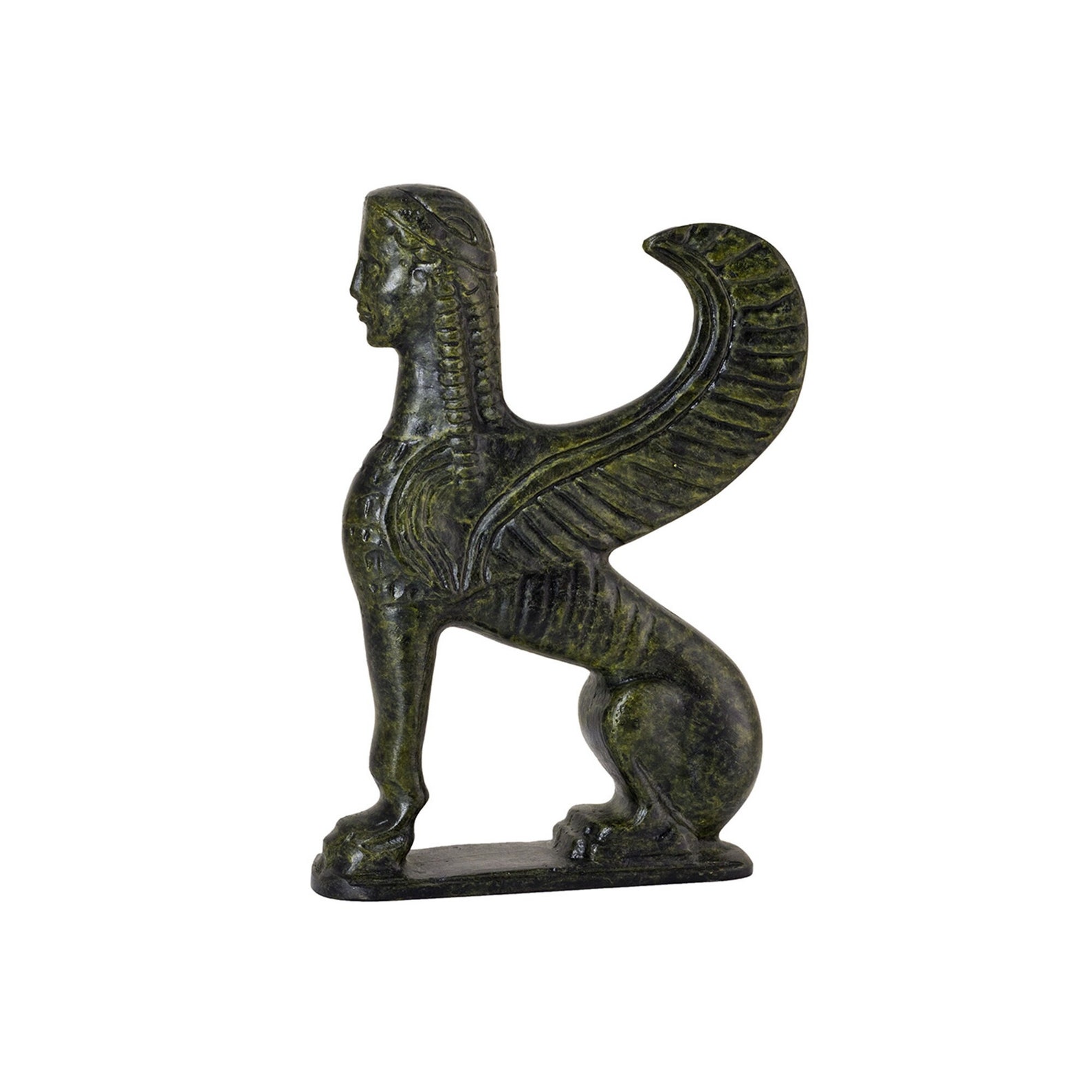 Sphinx of the Naxians Mythical Monster Sculpture Greek Bronze Statue - Etsy
