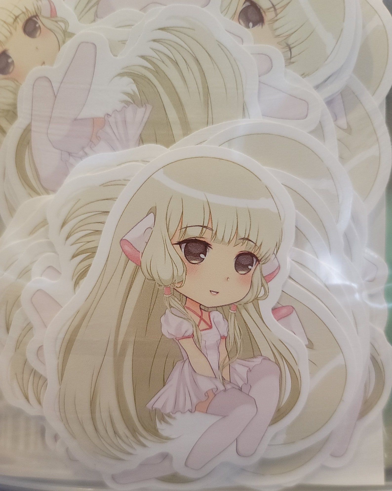 Chii Chobits Chibi Anime SINGLE 3 Inch Waterproof/scratch - Etsy