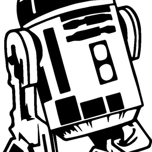 R2d2 Svg Robot Star Wars Svg Ai Eps Jpg Png Pdf Instant - Etsy