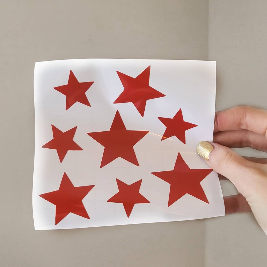 Stars Headlight Decal / 16 Frosted Glitter Astrology Cute Taillight ...