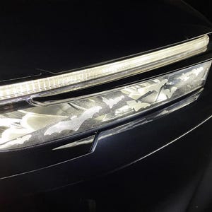 18 Assorted Flying Bats Headlight Taillight Decals 2 Sticker Sheets ...