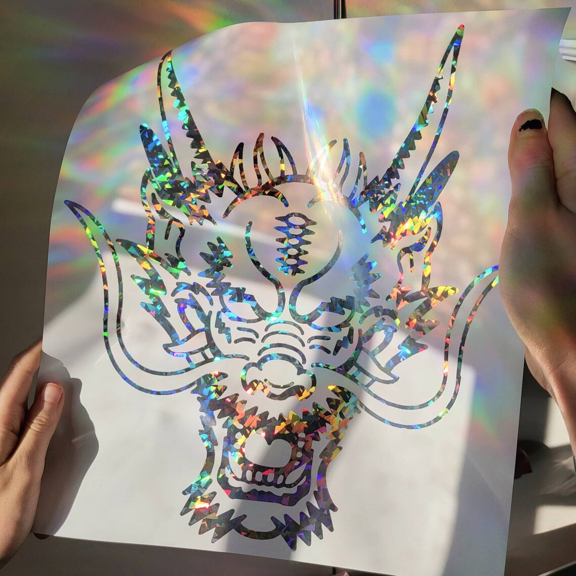 Chinese Dragon Face Car Vinyl Decal / Huge Car Decal - Etsy