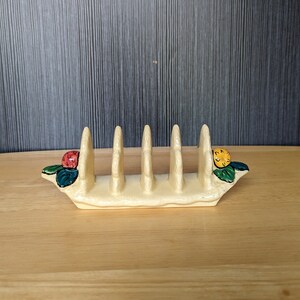 Vintage Toast Rack Staffordshire Ceramic Toast Rack Shorter & Son Ltd ...