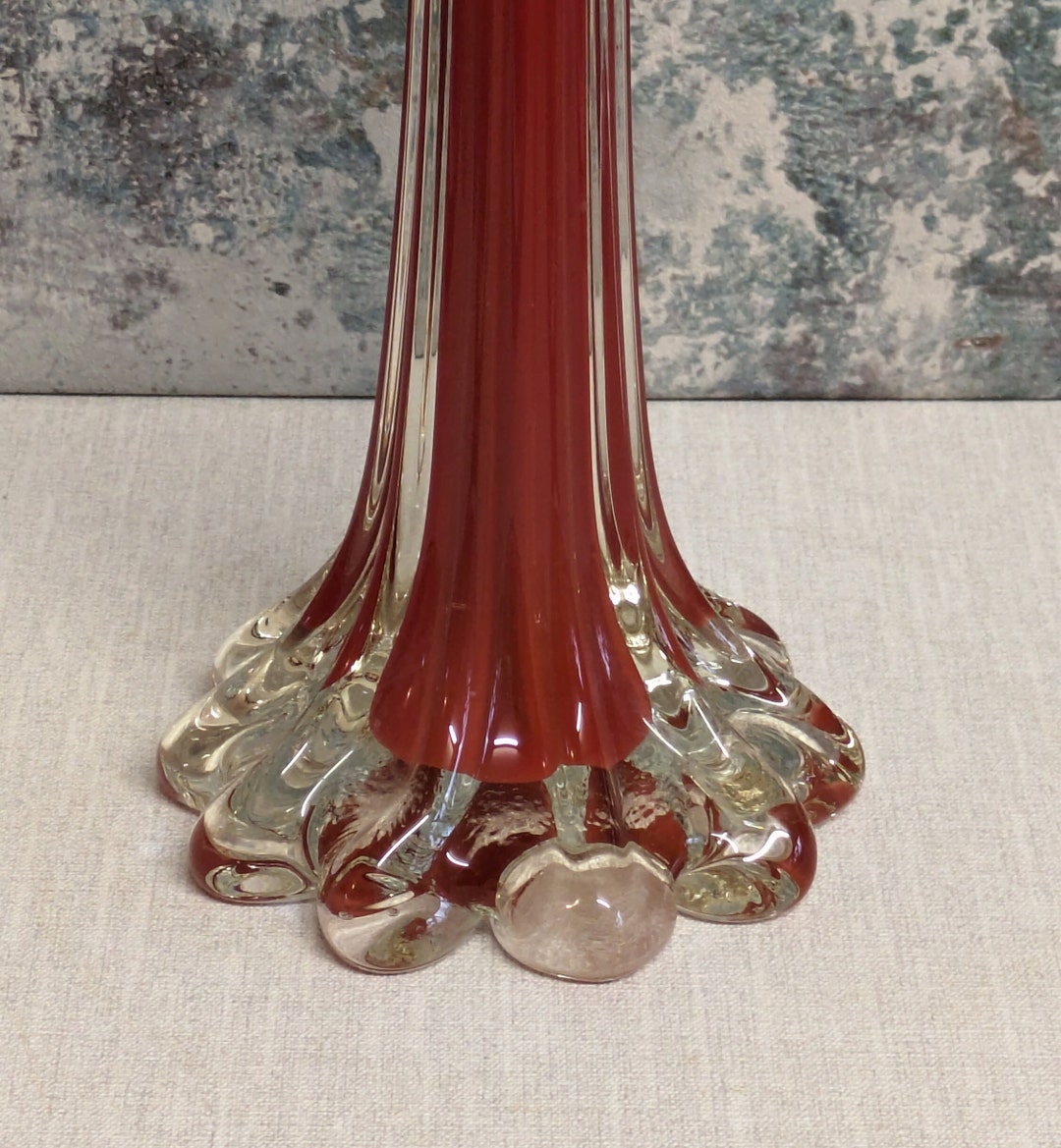 Retro Tall Bud Vase Elephant Foot Vase Single Stem Vase Retro Home ...