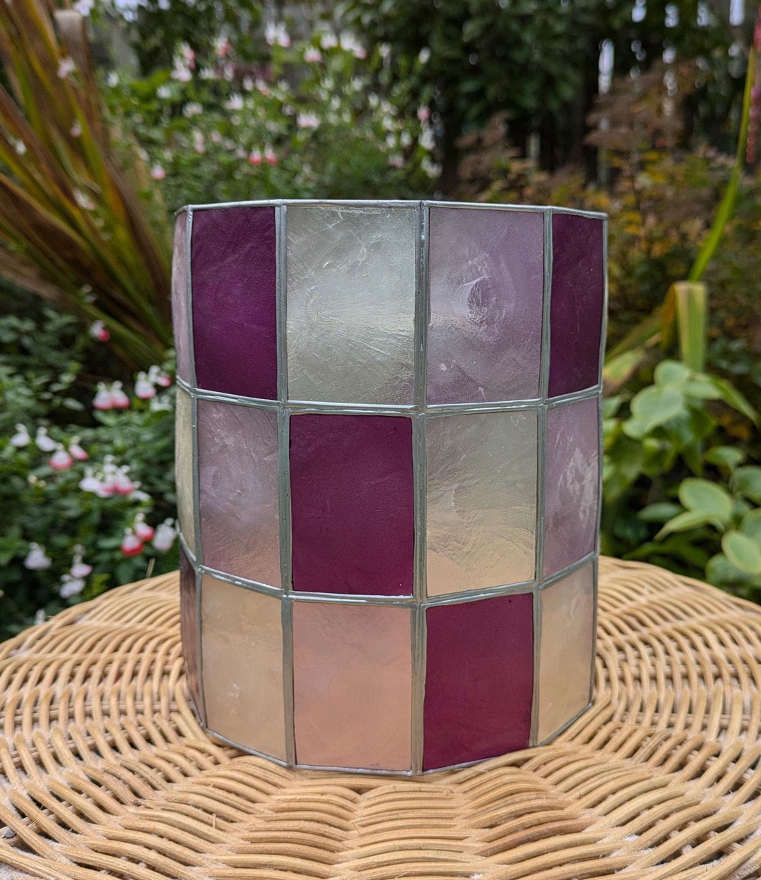 Vintage Capiz Shell Light Shade Ceiling Light Kitch Shell Coloured Capriz Shell - Etsy UK