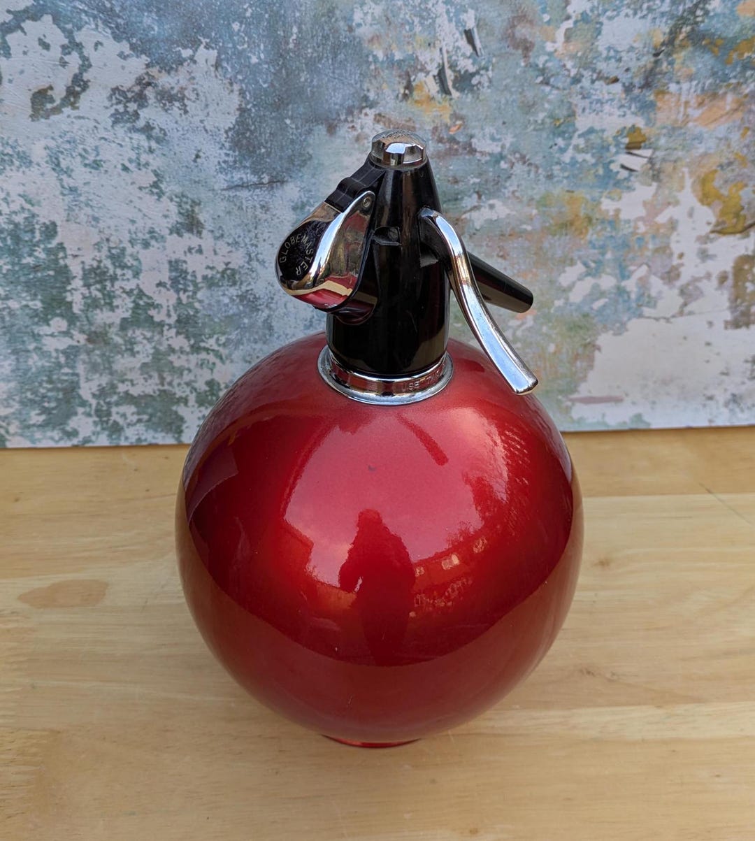 Vintage Sparklets Soda Syphon, Red Soda Syphon, Large Vintage Soda ...