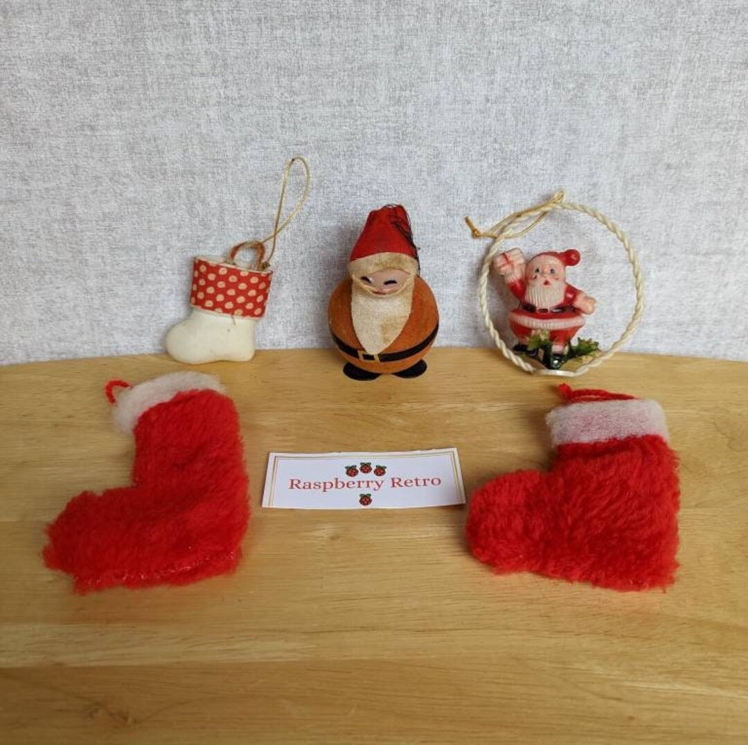 Retro 1970's Christmas Baubles Tree Ornaments Kitsch Tree - Etsy