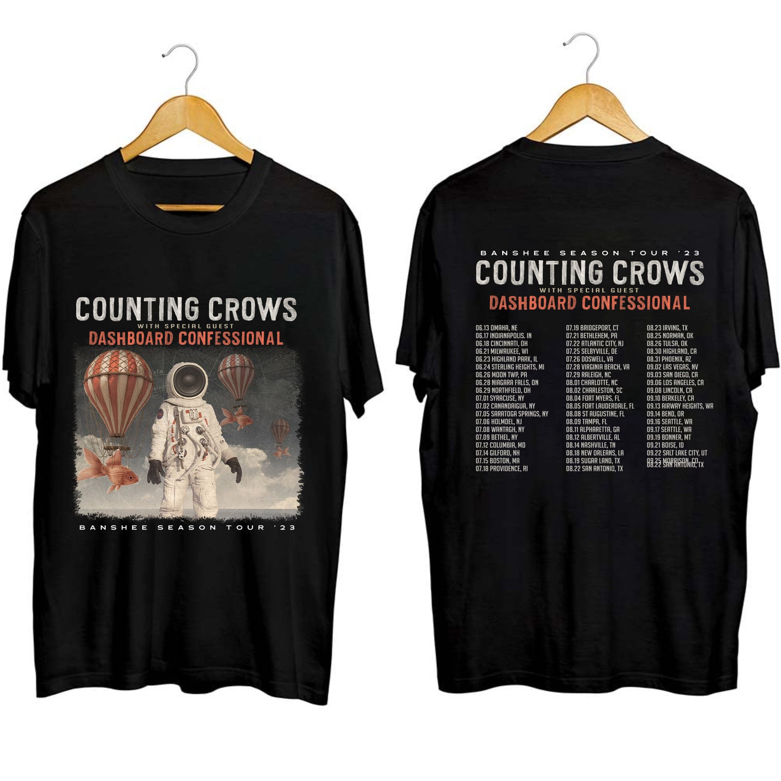 Counting Crows Banshee Season Tour 2023 Png, Counting Crows 2023 ...