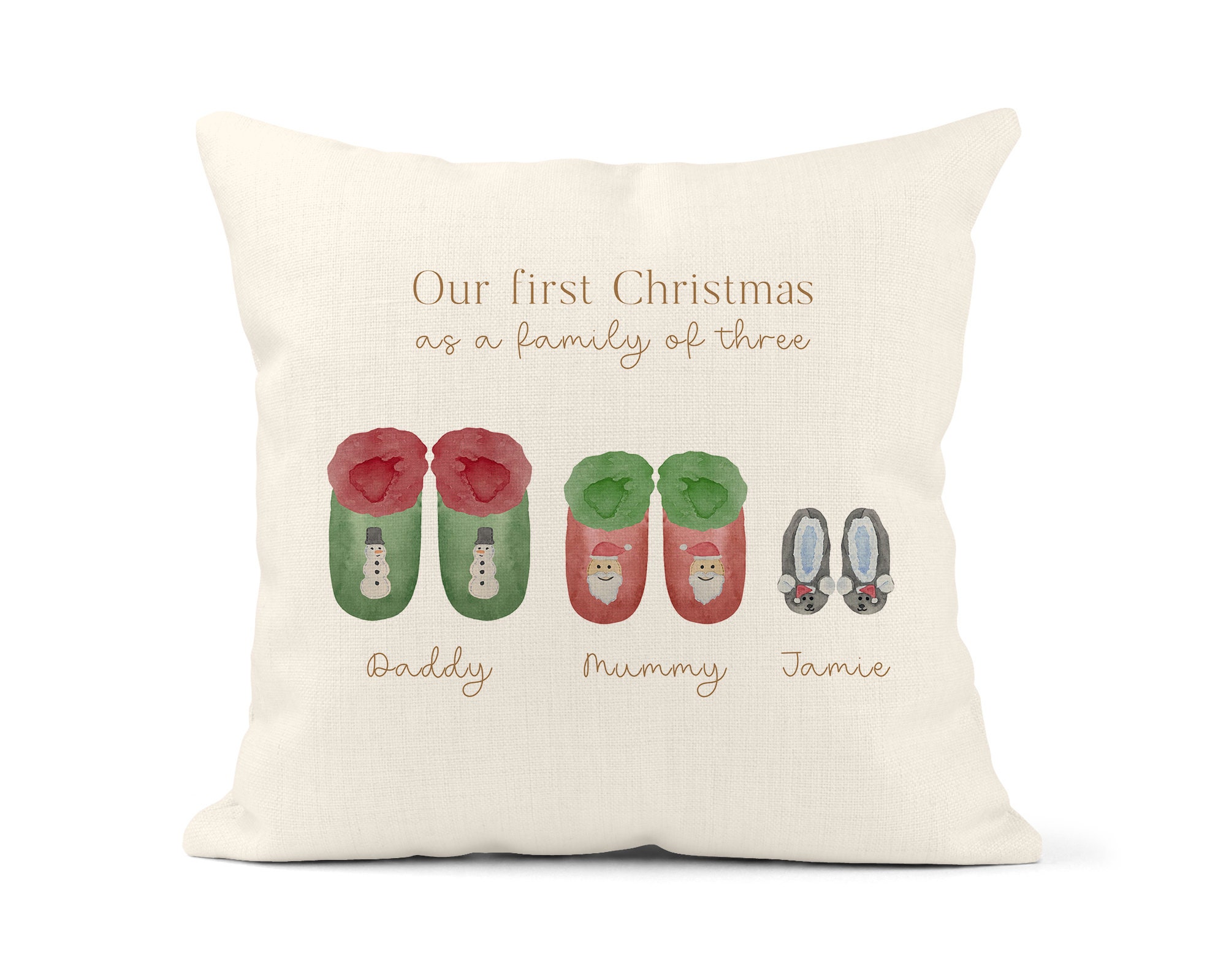 Our First Christmas as a Family Baby First Christmas First - Etsy UK