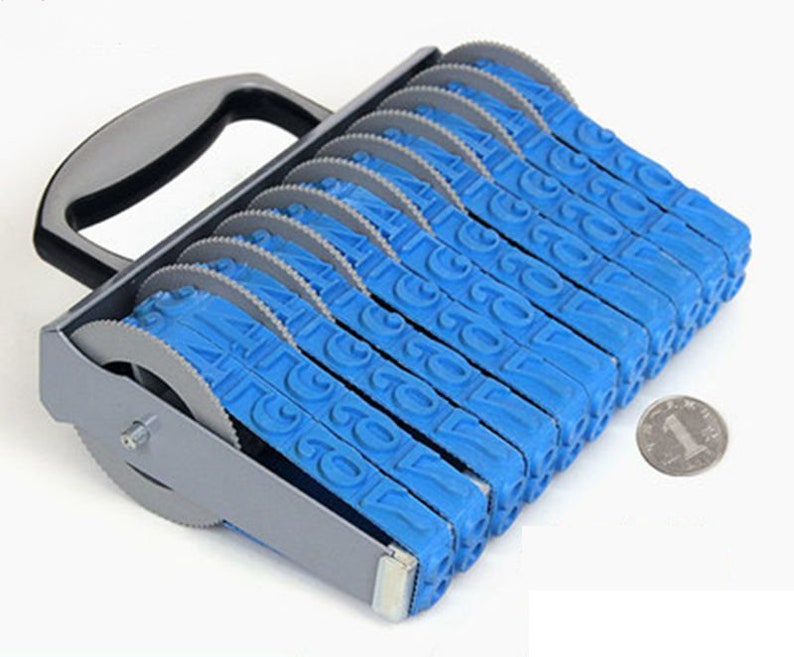 Super Large / Large Number Rotary Stamp - Etsy