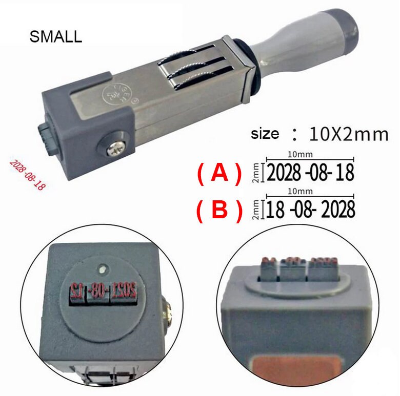 Rotary Date Stamp Gray Adjustable 2020 ~ 2030 - Etsy