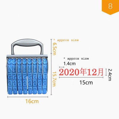 Super Large / Large Number Rotary Stamp - Etsy