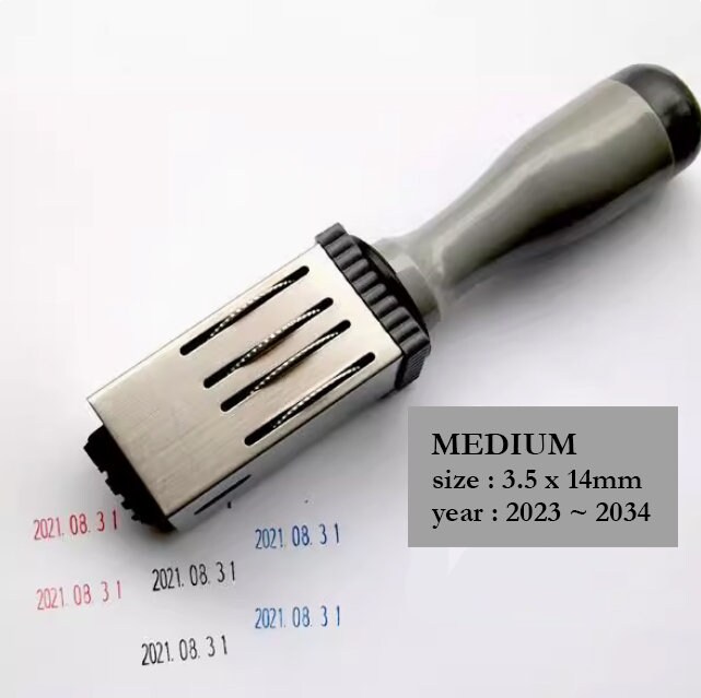 Rotary Date Stamp Gray Adjustable 2020 ~ 2030 - Etsy