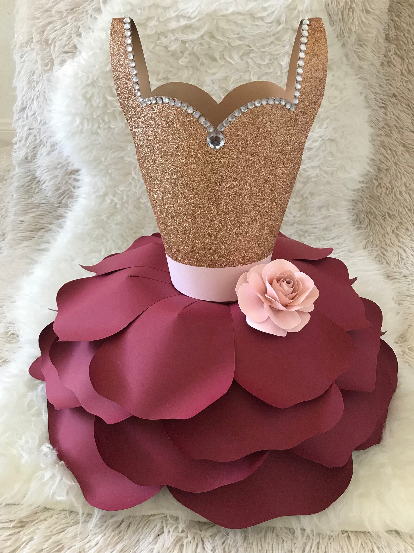 PDF & SVG MINI Rose Template - Etsy