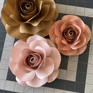 PDF & SVG MINI Rose Template - Etsy