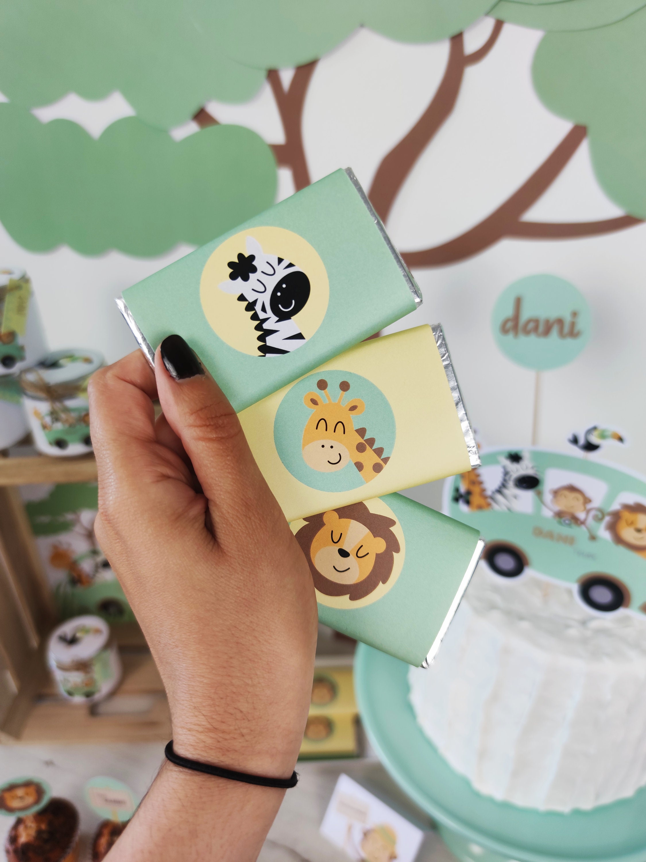 Decoración fiesta Safari, personalizada, imprimible, archivo digital ...