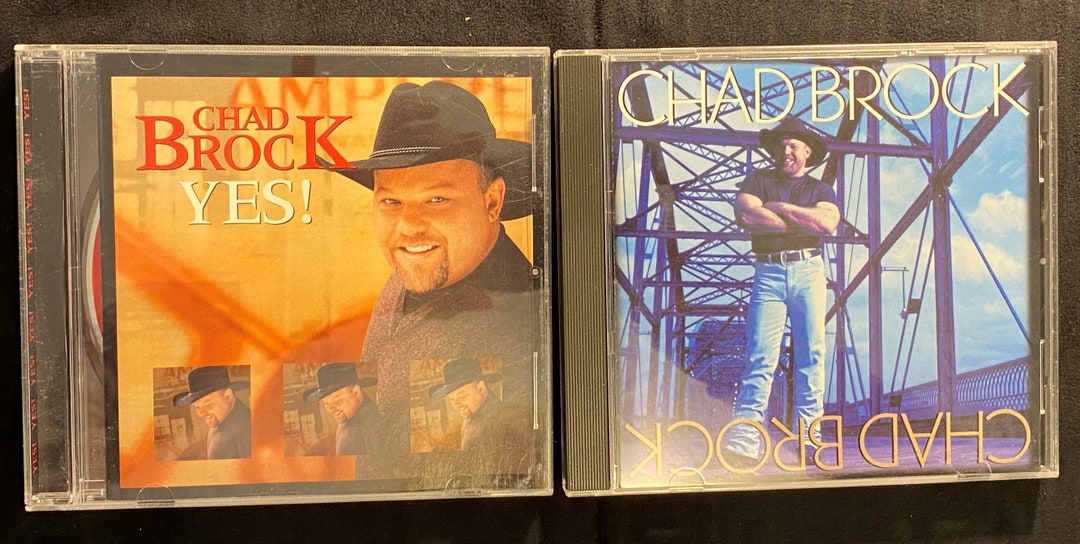 Chad Brock "chad Brock" and "yes!" 2 Cd's Good Condition - Etsy