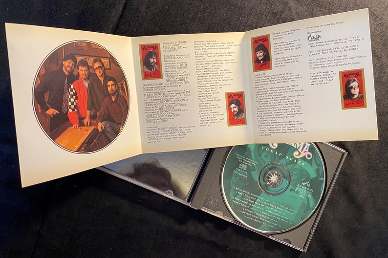 Alabama "cheap Seats" and " When It All Goes South" Cd's 1993 and 2000 ...