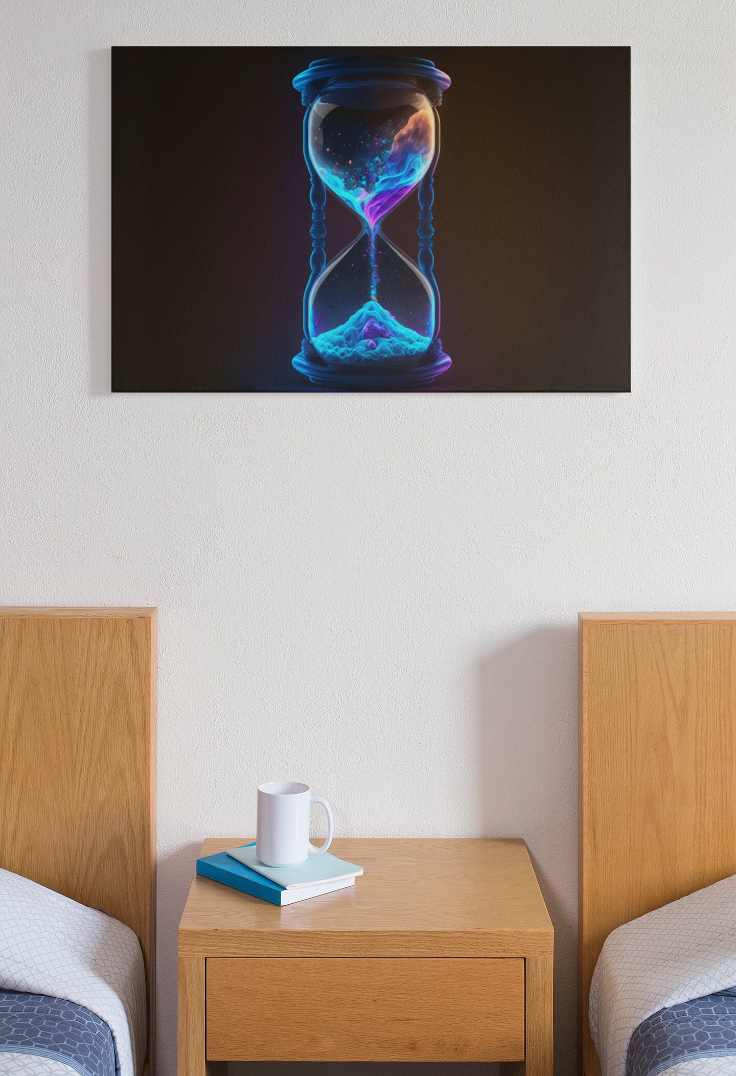 The Flow in Space and Time Inside an Hourglass - Etsy
