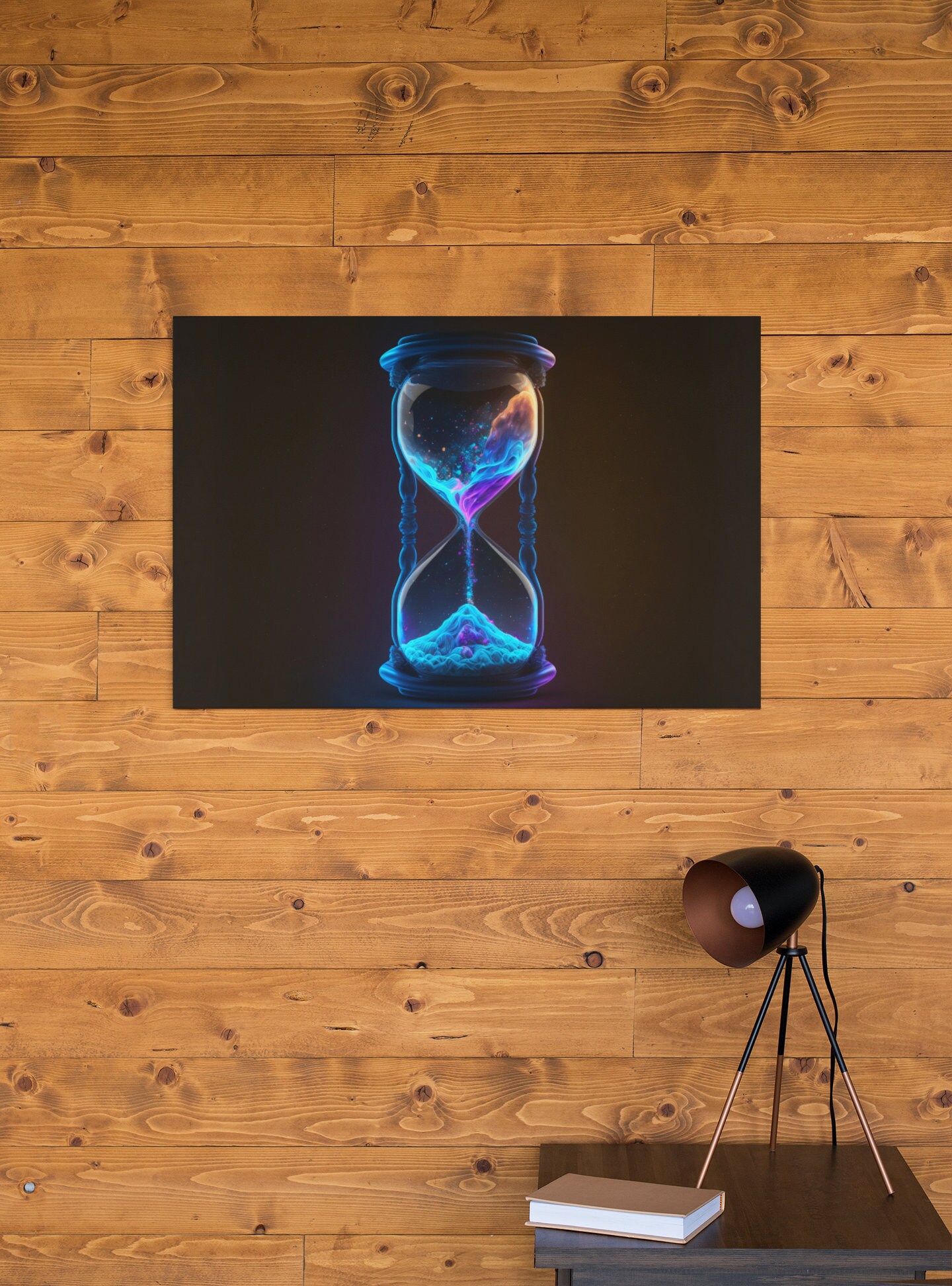 The Flow in Space and Time Inside an Hourglass - Etsy