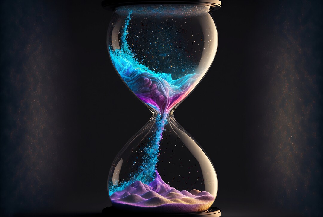 The Flow in Space and Time Inside an Hourglass (Instant Download) - Etsy