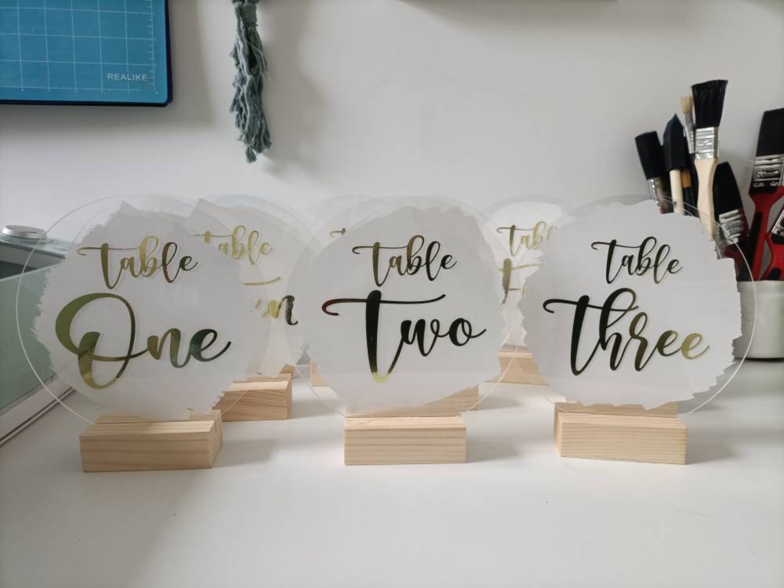 VINYL ONLY Wedding Vinyl Table Numbers for Seating Plan to Fit - Etsy UK