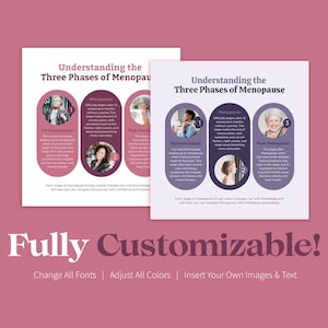 300+ Menopause Instagram Post Templates, Hormone Health Coaching, Self ...