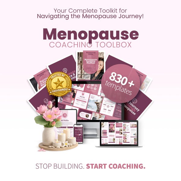 Menopause White Label - Etsy UK