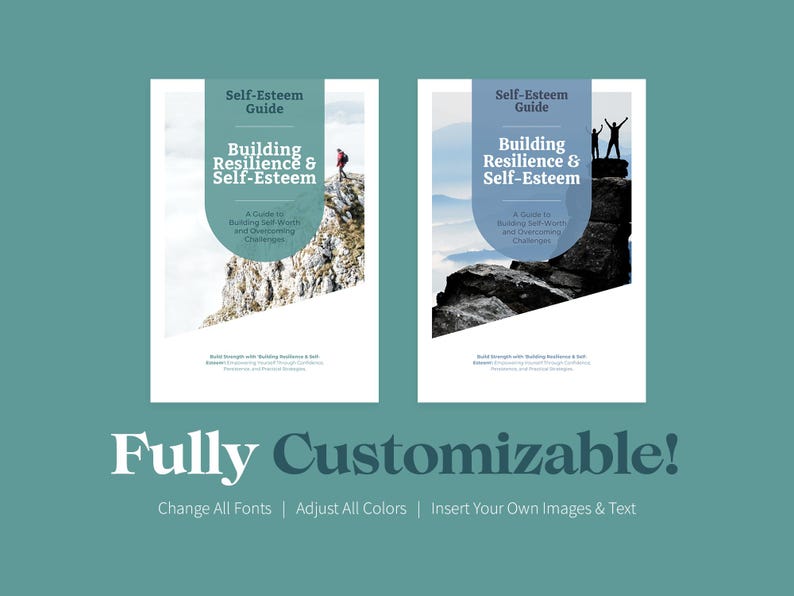 Building Resilience and Self-esteem Guide, Coaching Tools and Exercises ...