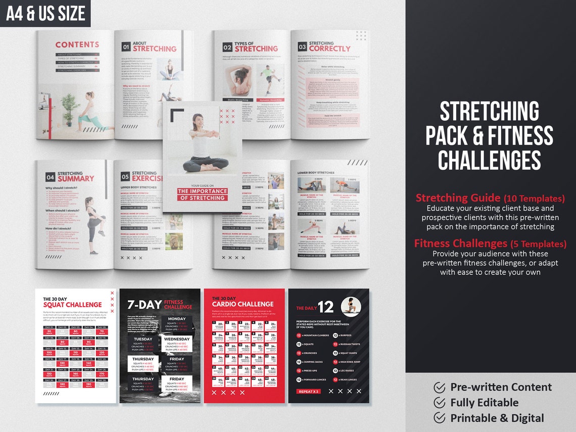 Fitness Ultimate Toolkit Personal Trainer Templates - Etsy