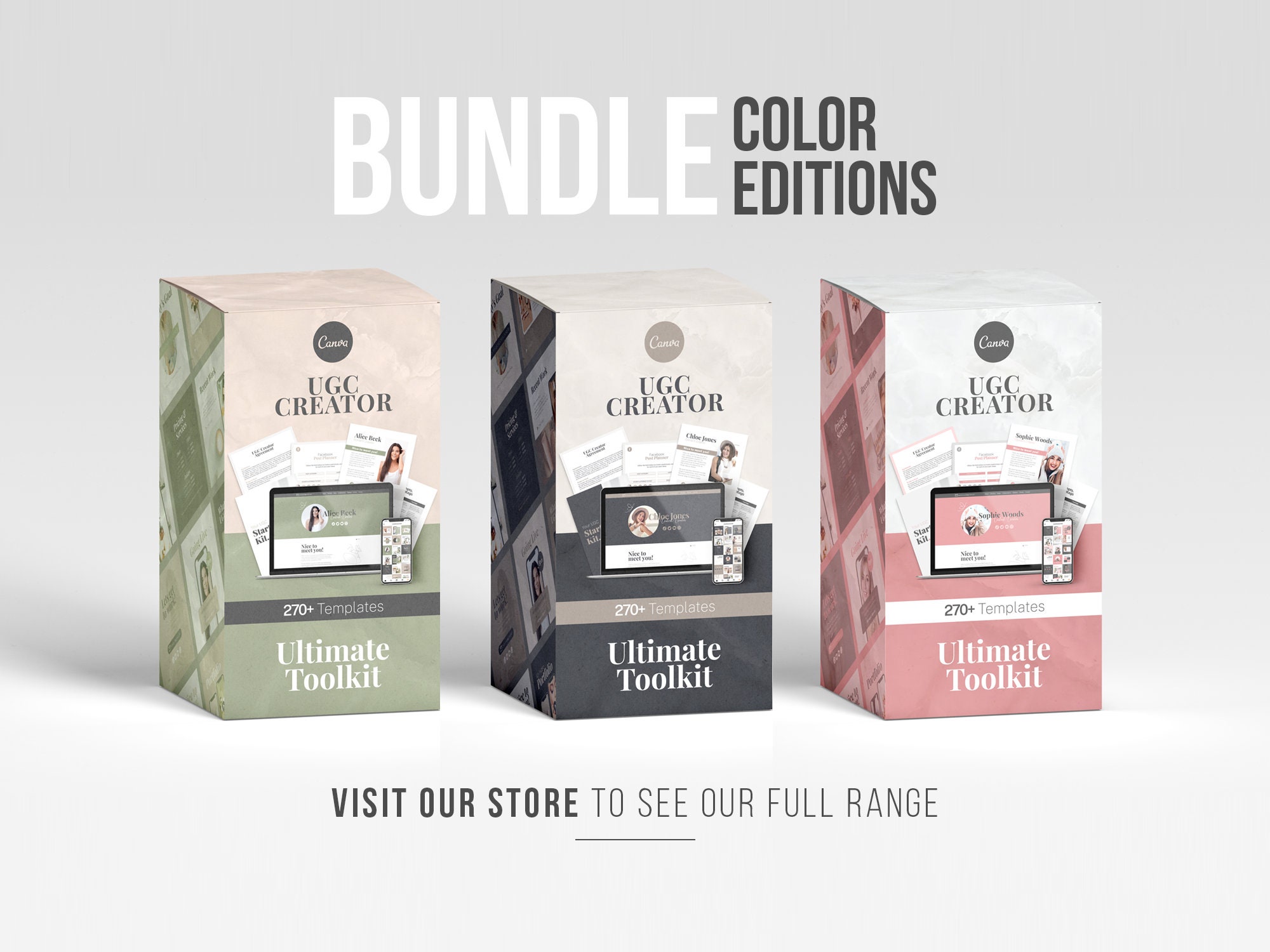 UGC Creator Ultimate Toolkit, Portfolio Template, Influencer Contract ...