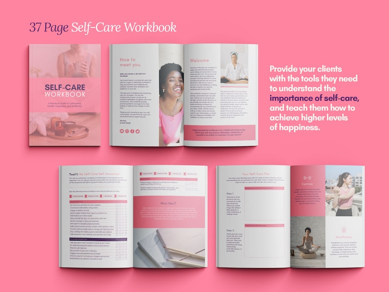 Self-care Ultimate Toolkit for Holistic Wellness Canva - Etsy