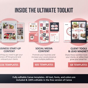 Nutritionist Ultimate Toolkit | Health and Nutrition Templates | Health ...