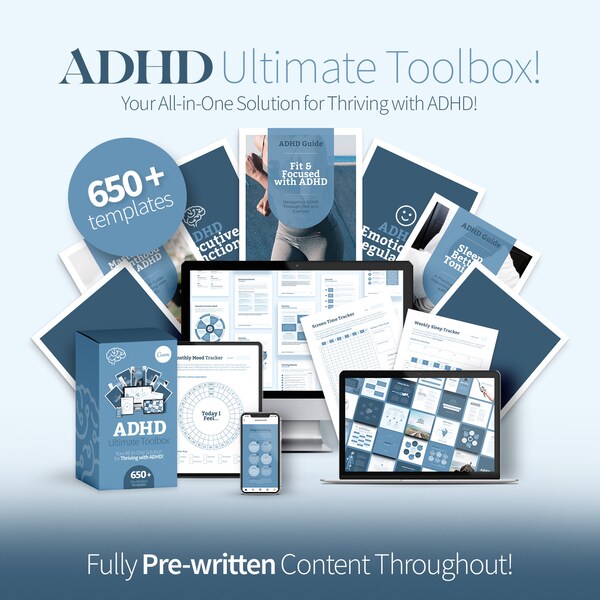 Adhd Planner Adult - Etsy