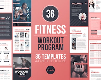 Personal Trainer Template | Personal Trainer Exercise Program | Fitness ...