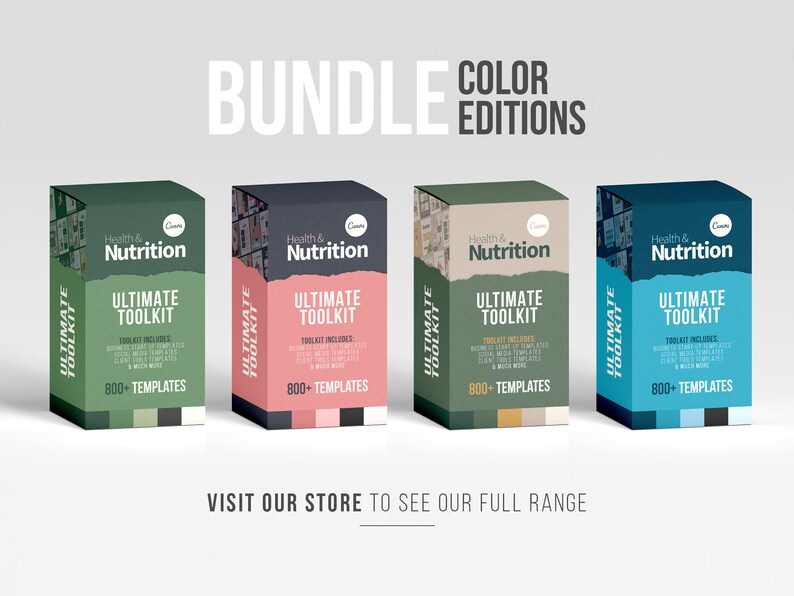 Nutritionist Ultimate Toolkit Health and Nutrition Templates - Etsy