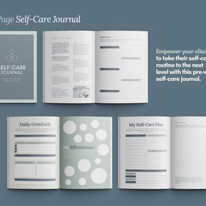 Self-care Ultimate Toolkit for Holistic Wellness, Canva Templates, Self ...