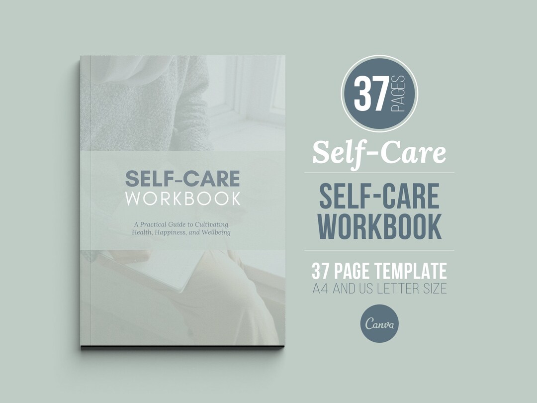 Self-care Workbook for Holistic Wellness, Coaching and Therapist Tool ...