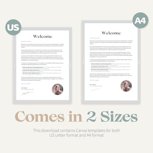 Life Coaching Client Intake Forms, Contract, Questionnaire (canva ...