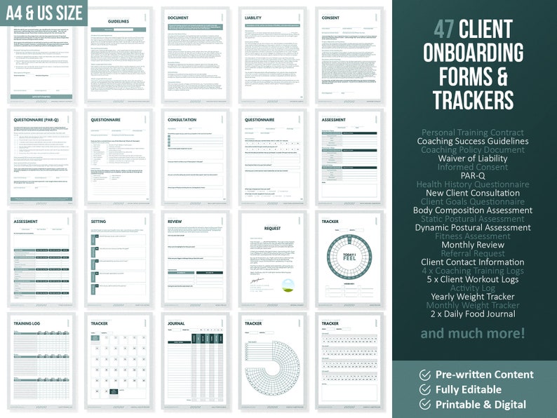 Fitness Ultimate Toolkit | Personal Trainer Templates | Instagram ...