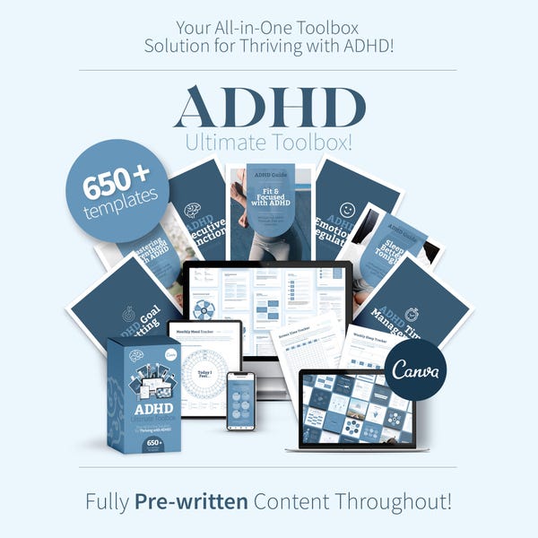 Adhd Self Coaching - Etsy UK