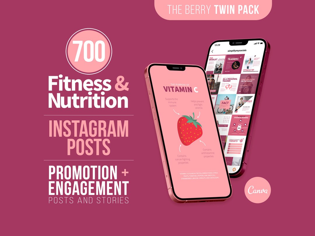 700 Fitness & Nutrition Post Templates | Fitness Templates | Nutrition ...