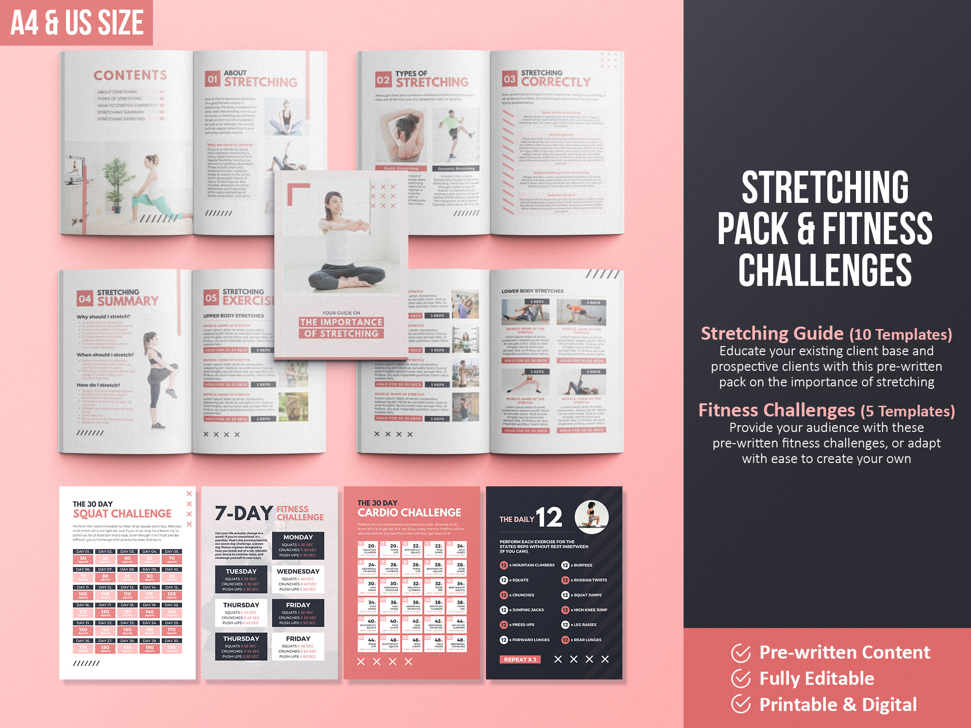 Fitness Ultimate Toolkit Personal Trainer Templates - Etsy