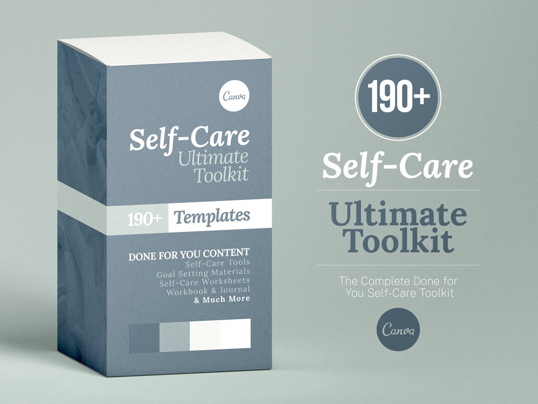 Self-care Ultimate Toolkit for Holistic Wellness Canva - Etsy