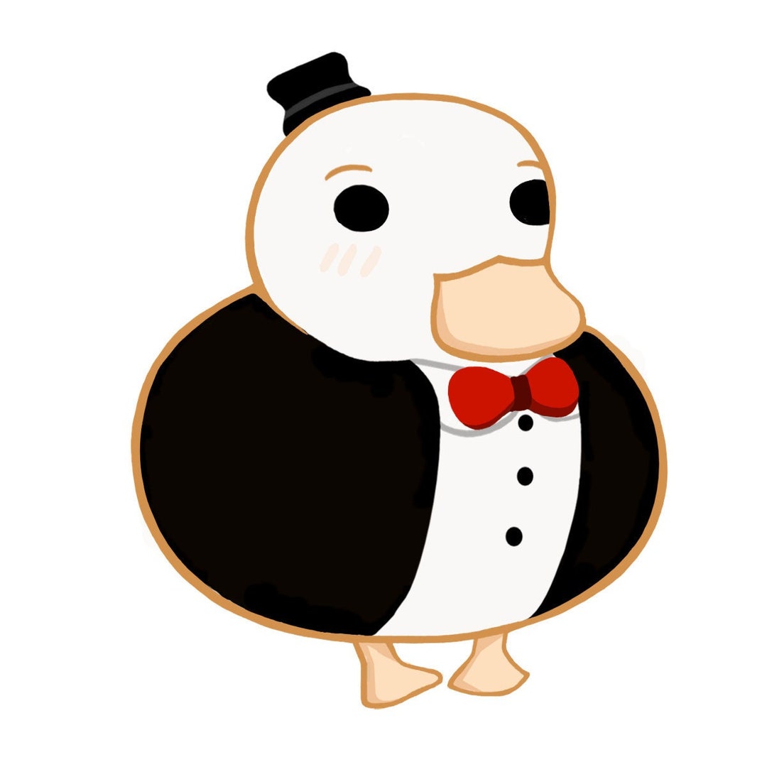 5 Cute Chonky Duck Stickers for Journaling Phone Cases - Etsy