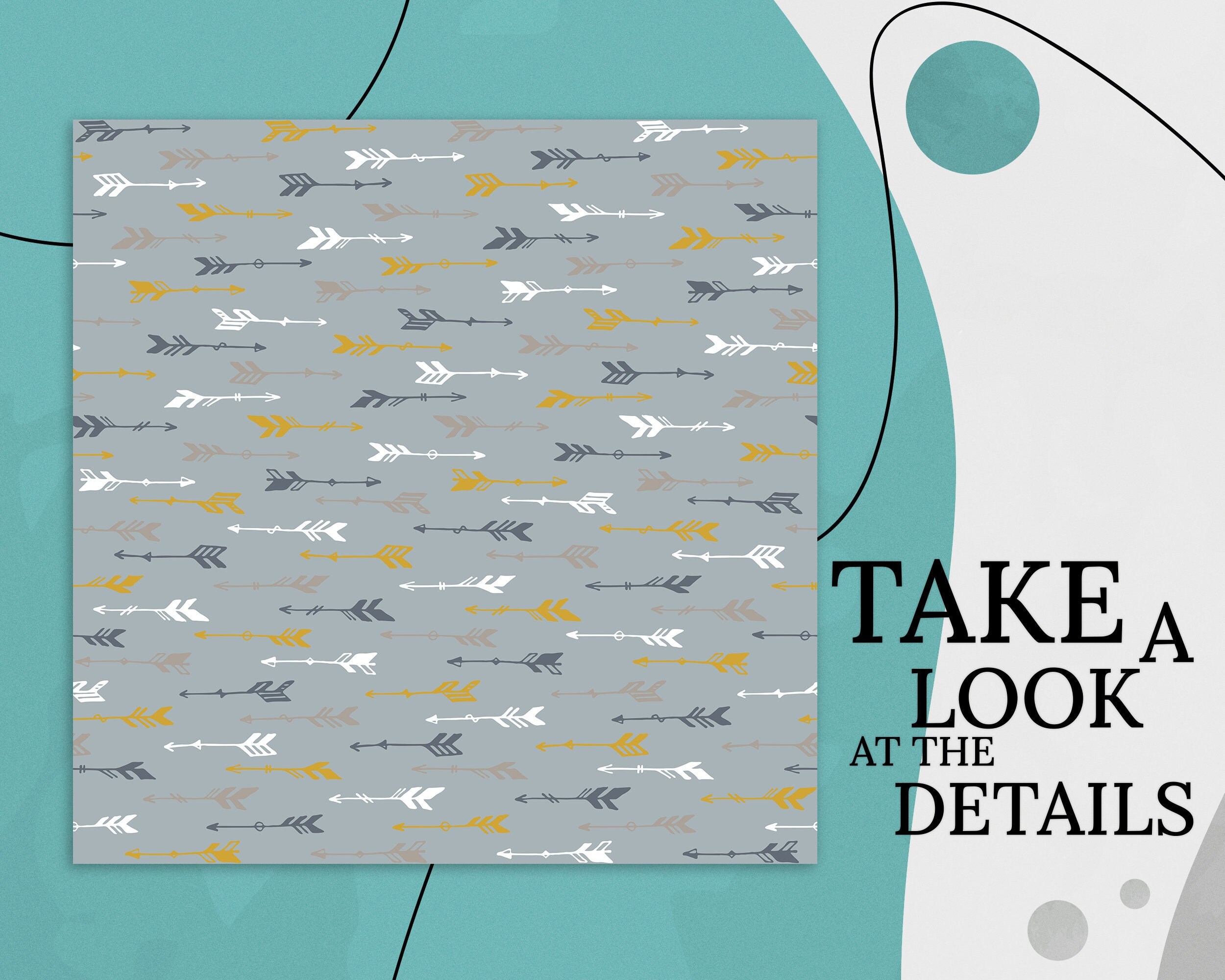 Arrows Doodles Kids Print Vinyl Flooring Gray Non Toxic - Etsy