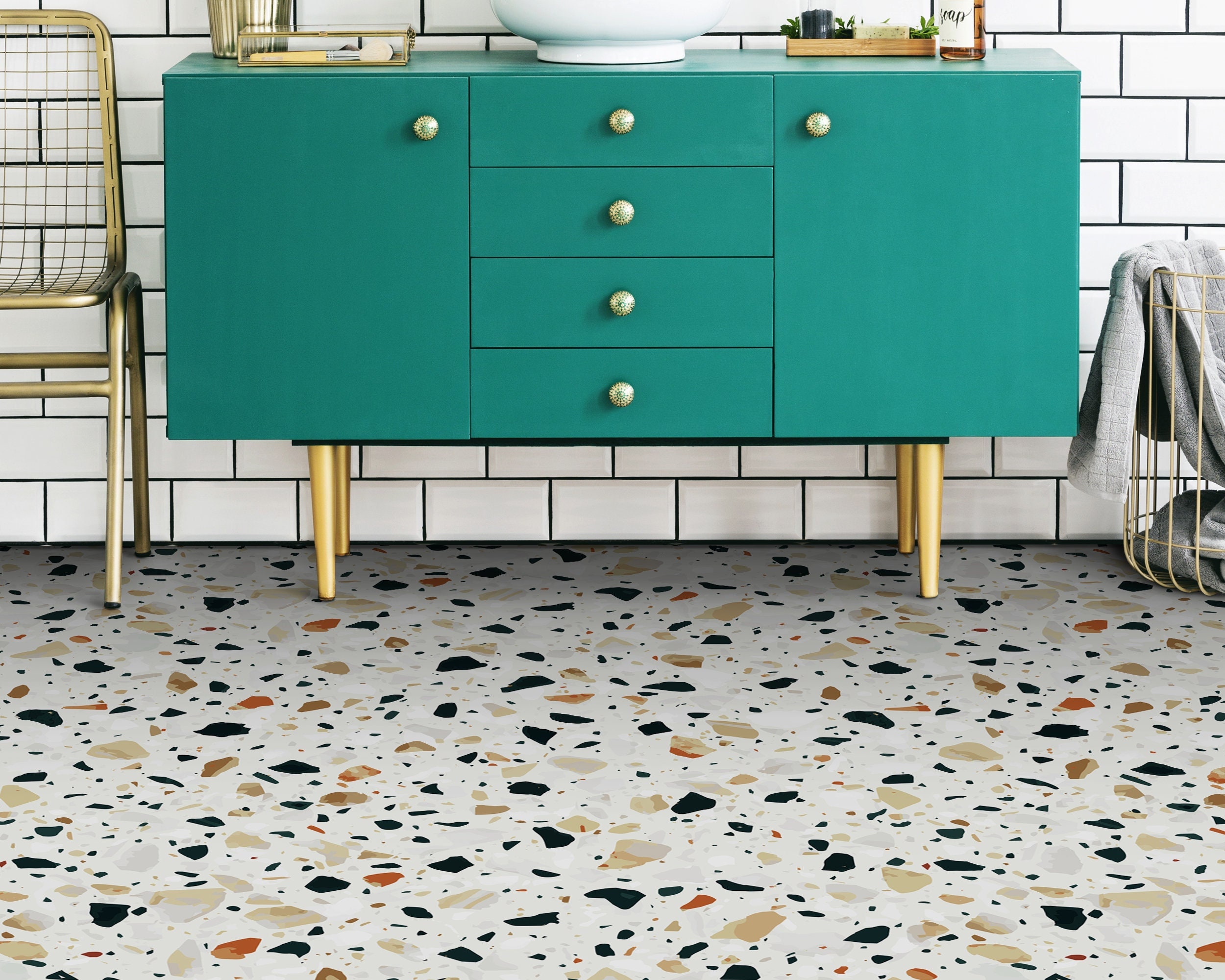 Terrazzo vinyl flooring store