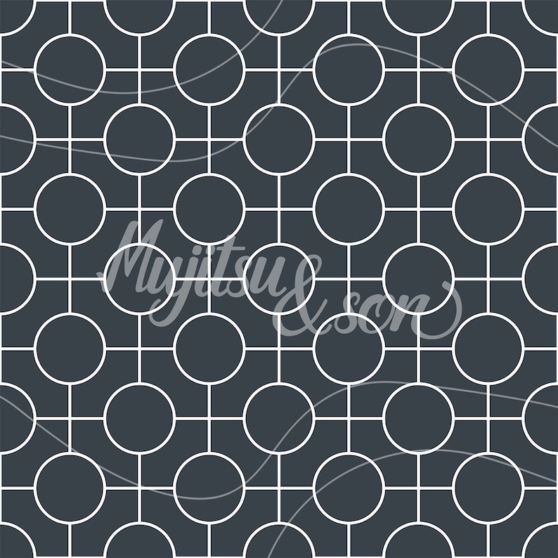Circle Geometric Pattern Vinyl Flooring Gray Sheet Vinyl - Etsy