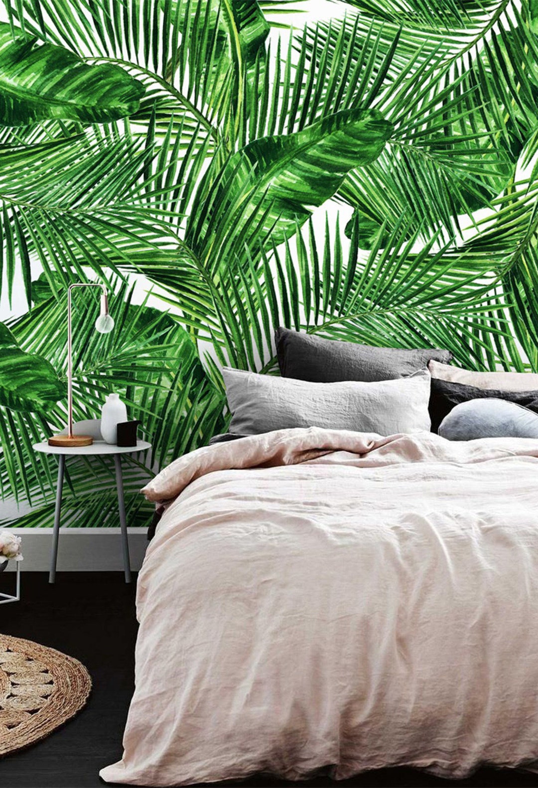 Tropical Isnland Jungle Bush Removable Wallpaper - Wallpaper ...